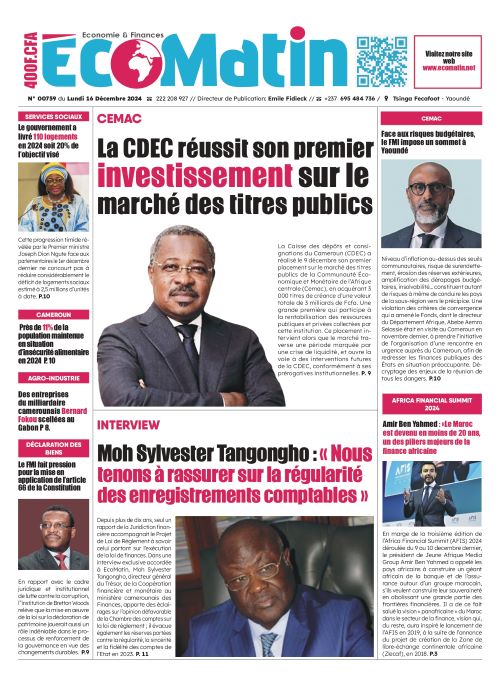 Déclaration de l’Irpp : au Cameroun, la Direction générale des Impôts a ...