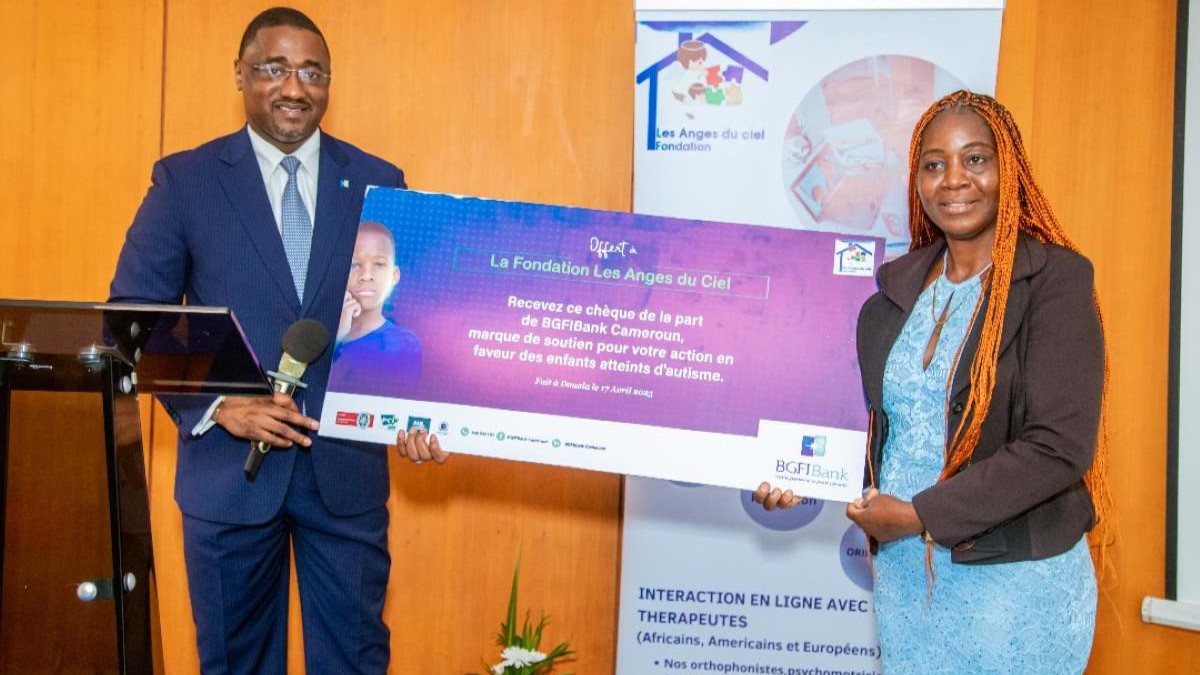 BGFIBank Cameroun soutient la "Fondation les Anges du ciel" dans la ...