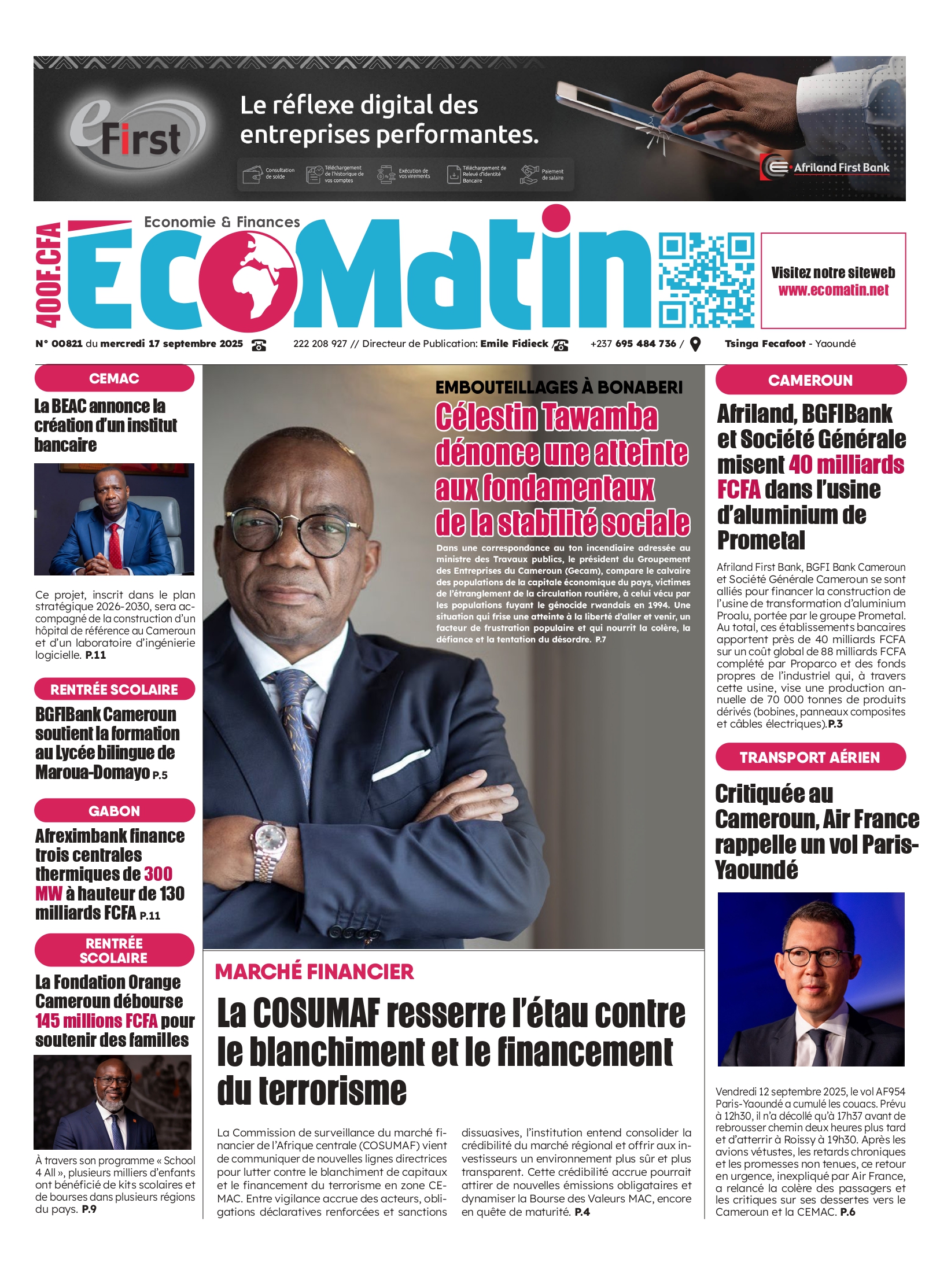 Maroc : Société Générale devient Saham Bank après son rachat par le ...